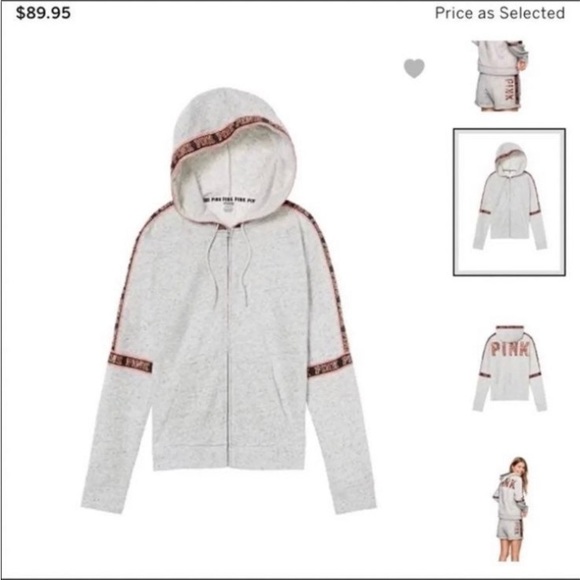 PINK Victoria's Secret | Tops | Nwt Vs Pink Medium Bling Set Htf | Poshmark